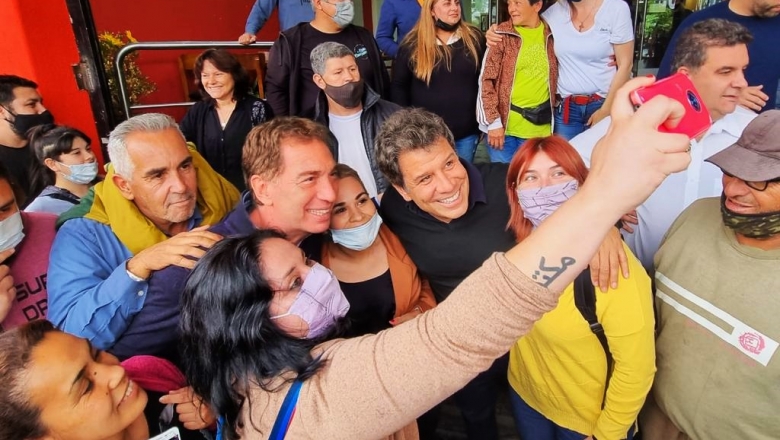 Santilli y Manes estuvieron en José C. Paz y Malvinas Argentinas ...