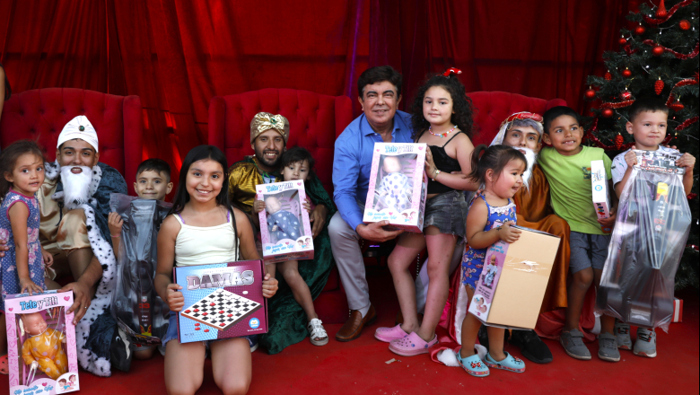 Los Reyes Magos llegaron a La Matanza y llevan alegría a niñas y niños ...